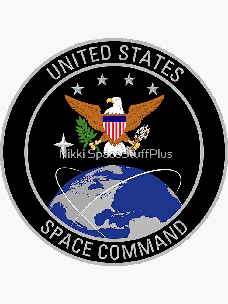 "United States Space Command" Sticker for Sale by Spacestuffplus ...