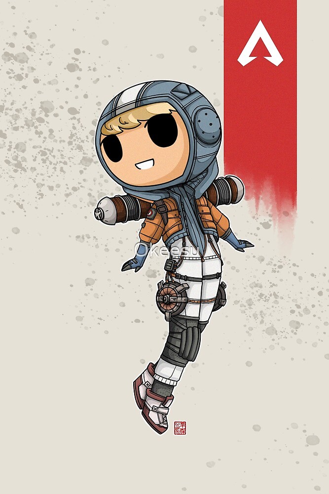 "[Chibi] Apex Legends: Wattson" by Okeesu | Redbubble