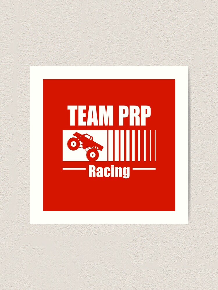 "Team PRP Racing MT Wheely" Art Print for Sale by benprenart | Redbubble