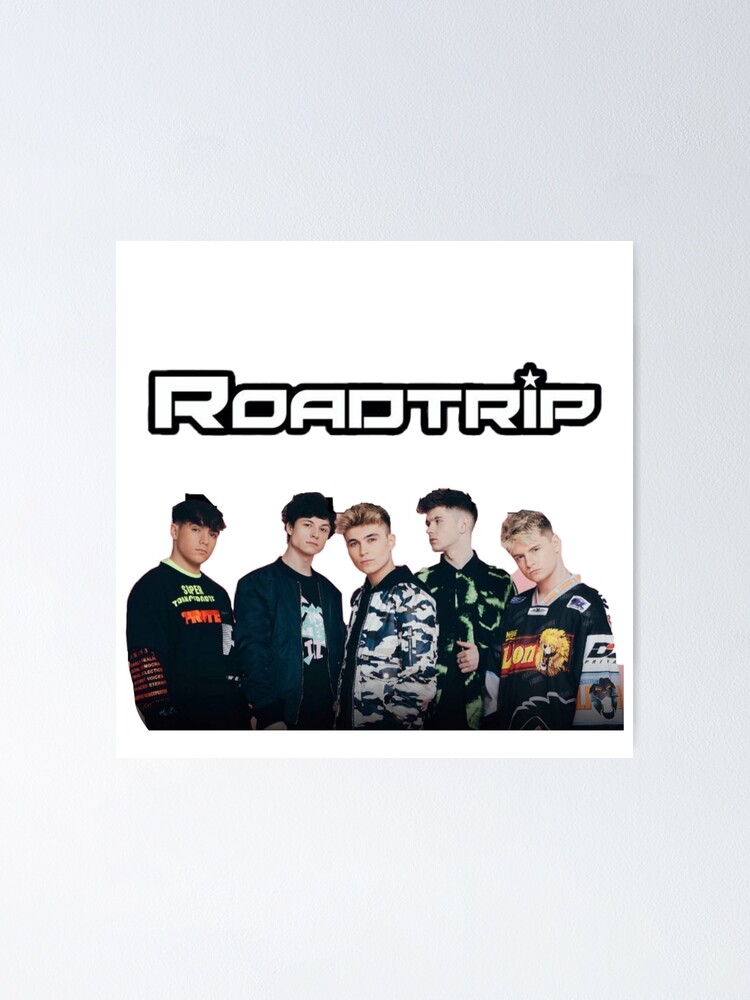 "RoadTripTV" Poster for Sale by stickersbymaee | Redbubble