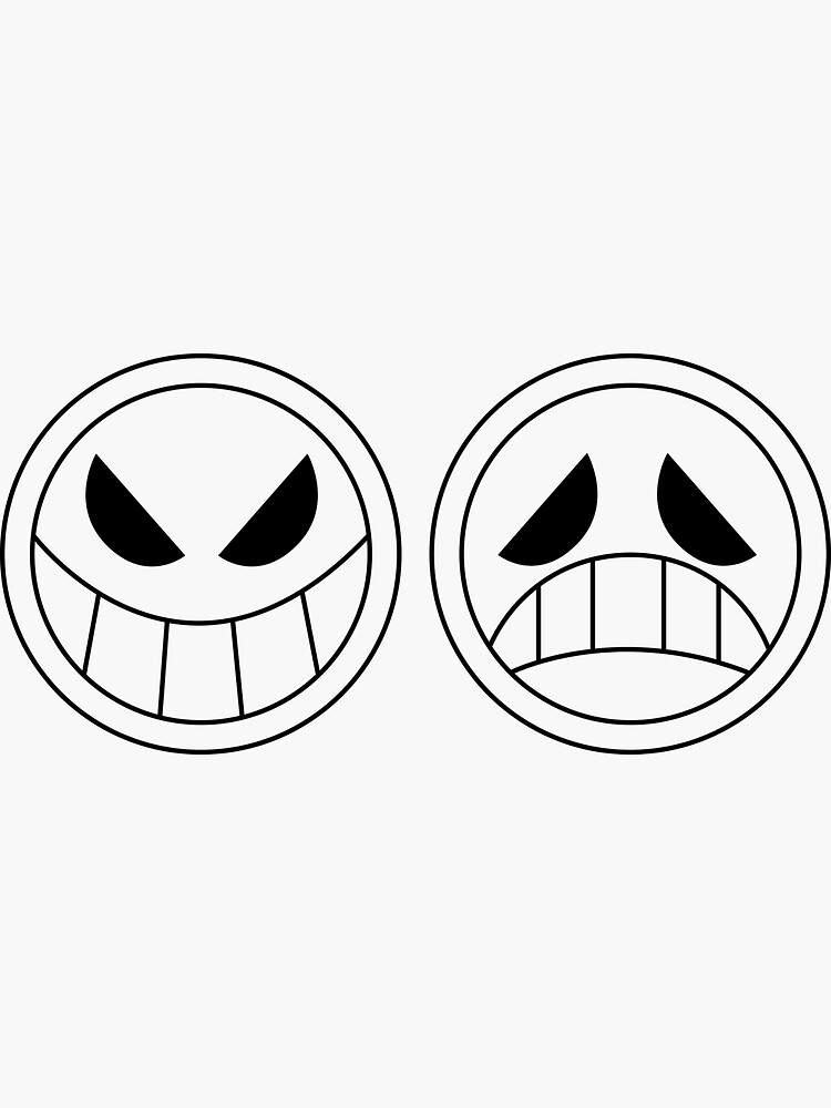 "Ace smiley face" Sticker by KarimKa | Redbubble