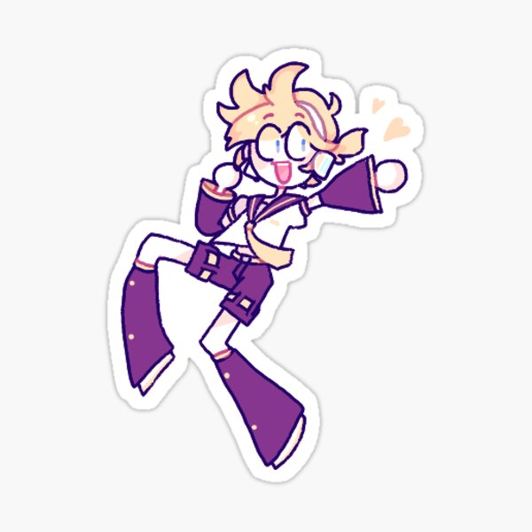 "len" Sticker by evilstep | Redbubble