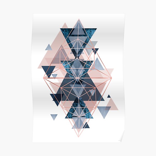 "Geometric Perfection" Poster by UrbanEpiphany | Redbubble