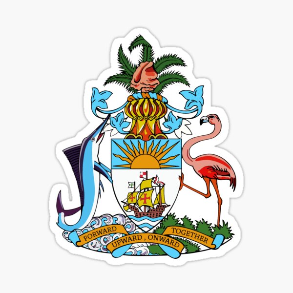 "Bahamas Coat Of Arms, Onward, Upward, Together, Bahamas Strong ...