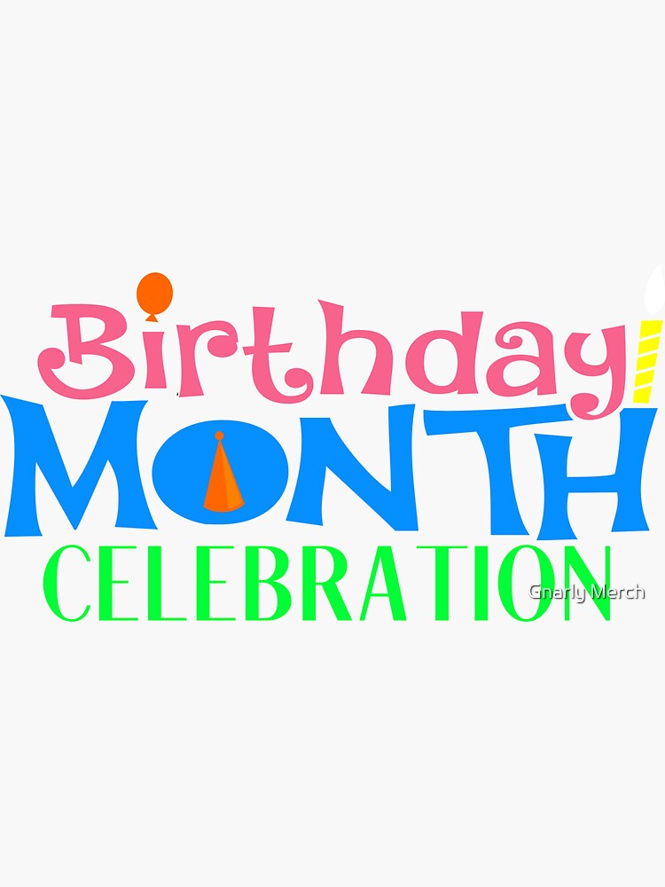 Birthday Month Logo