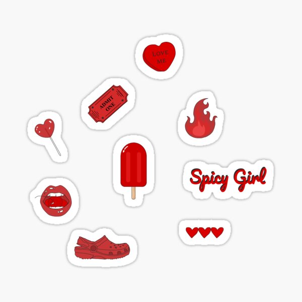 "Red Hydro Flask Pack" Sticker for Sale by SaraPrints | Redbubble