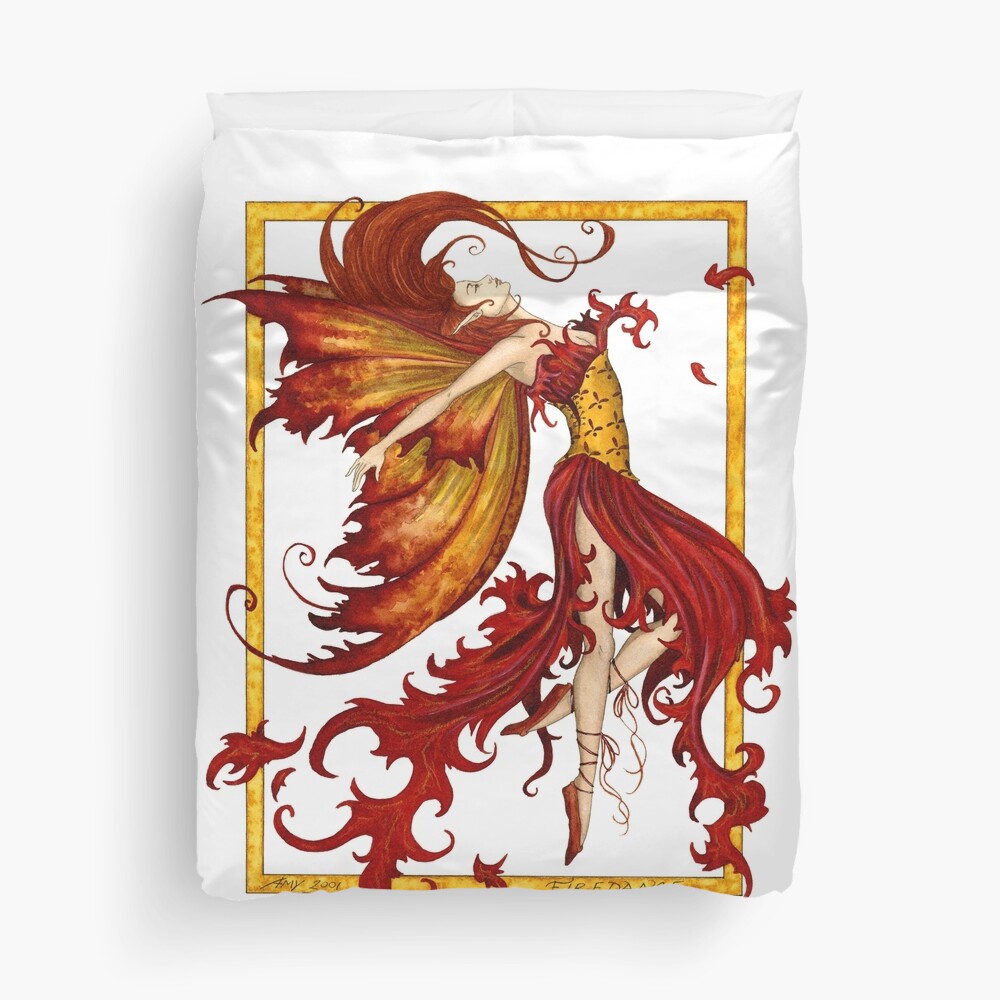 "Fire Dance" Sticker for Sale by AmyBrownArt | Redbubble