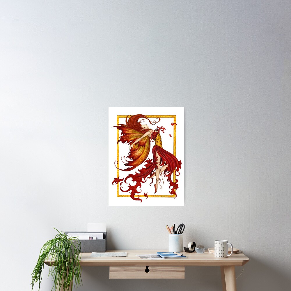 "Fire Dance" Sticker for Sale by AmyBrownArt | Redbubble