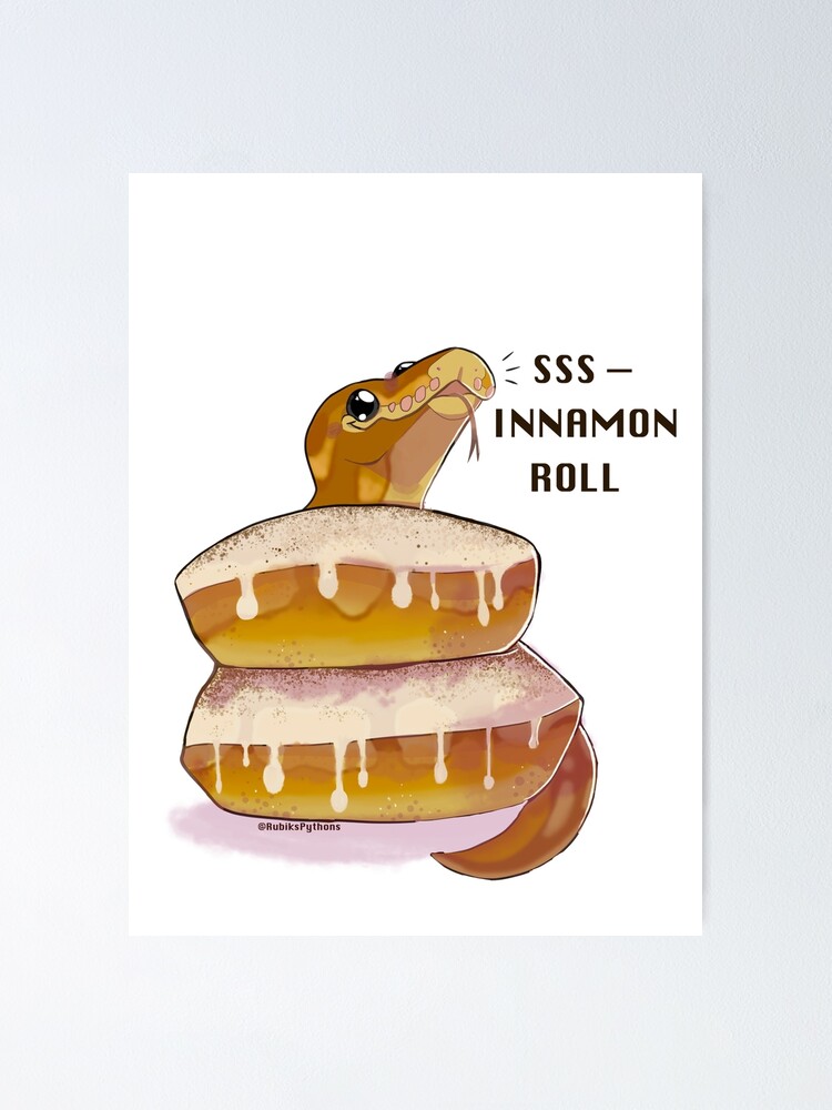 ""Cindy" Banana Butter Cinnamon Roll Bun Ball Python - SSS-innamon Roll ...