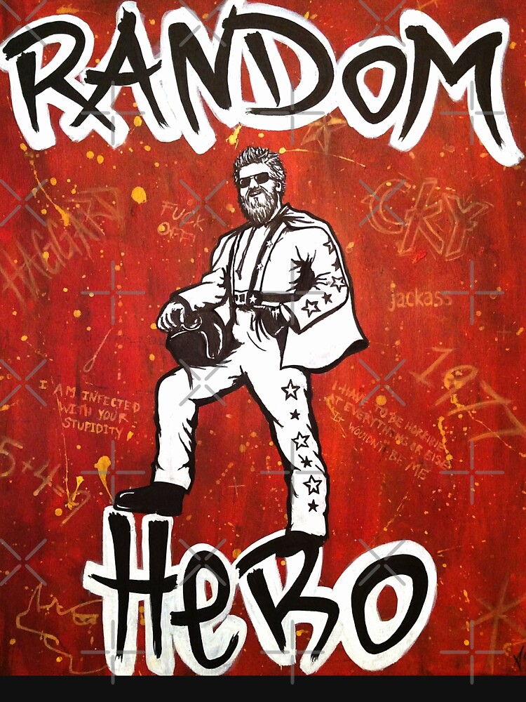 "Random hero" T-shirt for Sale by Darkest2018 | Redbubble | ryan dunn t ...