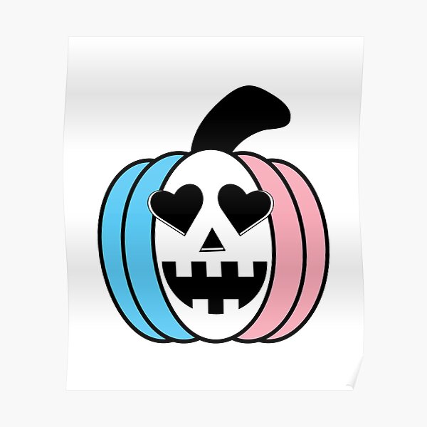 "Transgender Pumpkin - Gay Halloween" Poster for Sale by Queerdelion ...