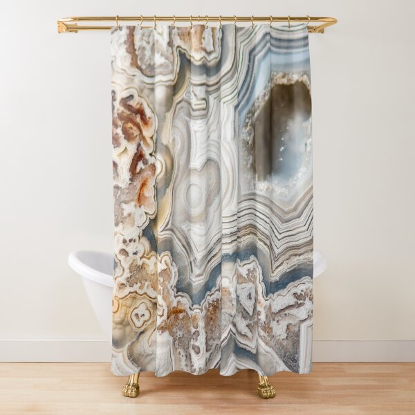 "Abstract Agate geode Design" Shower Curtain by ilzesgimene | Redbubble