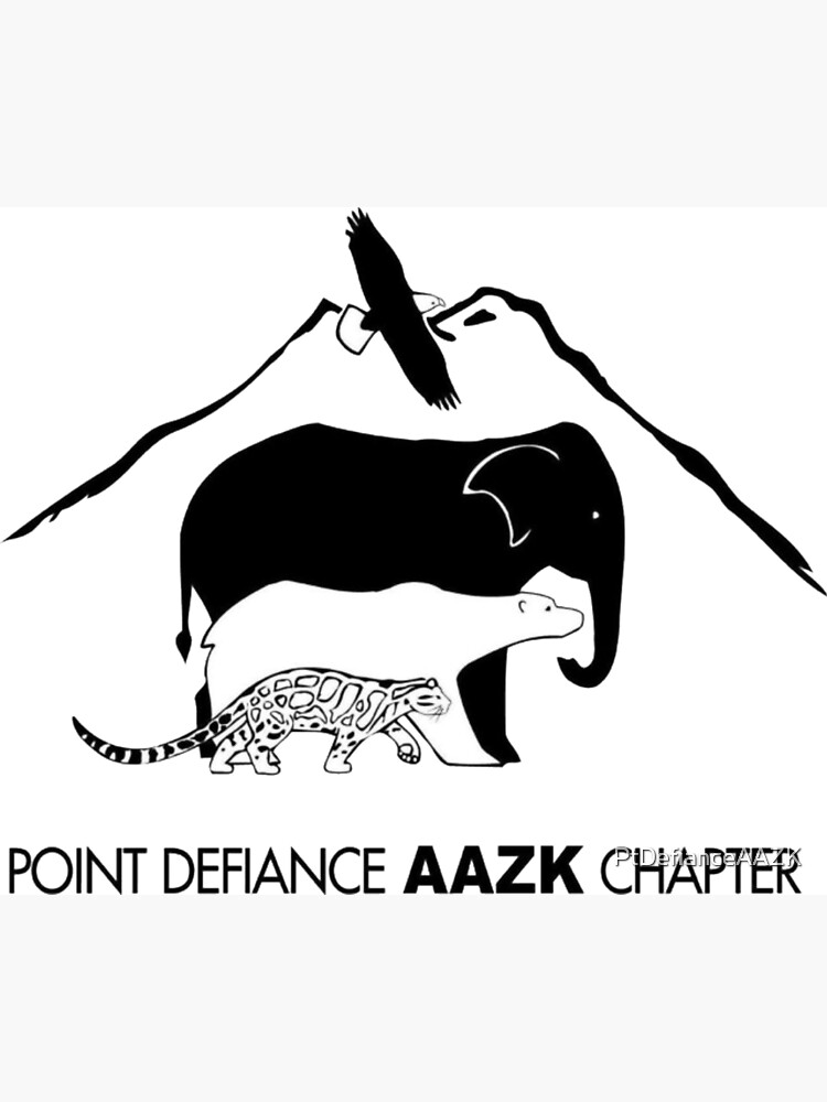 "Point Defiance AAZK Logo" Art Print for Sale by PtDefianceAAZK | Redbubble