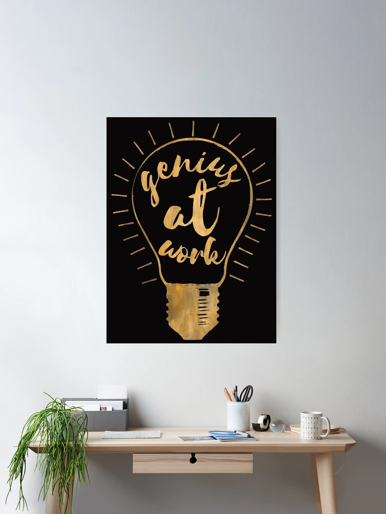 Genius At Work Wallpaper