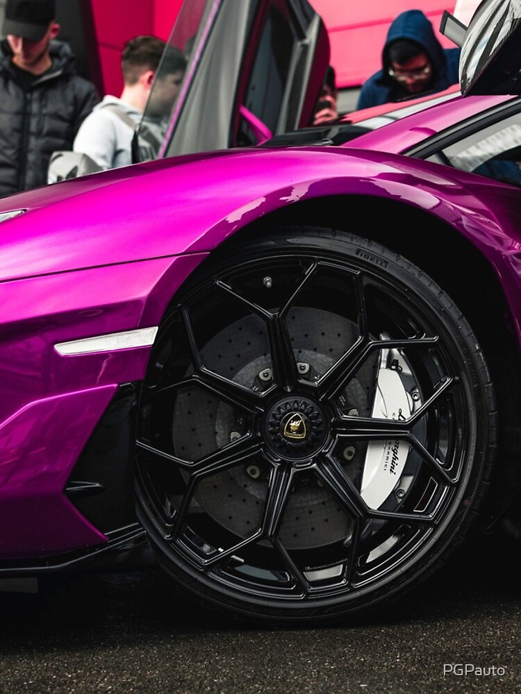 "Lamborghini Aventador SVJ - Viola Ashifa" iPhone Case for Sale by ...