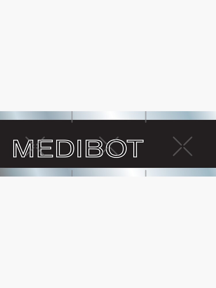 "Medibot" Sticker for Sale by ChrisOrton | Redbubble