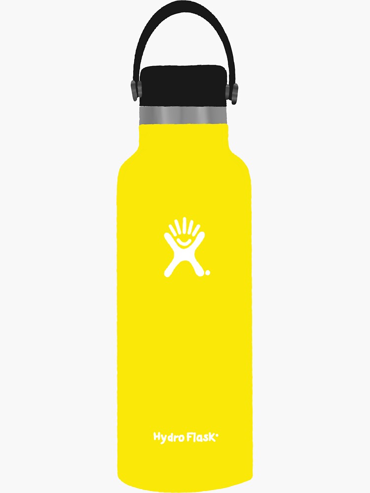 "Yellow Hydro Flask" Sticker for Sale by hbiemiller | Redbubble