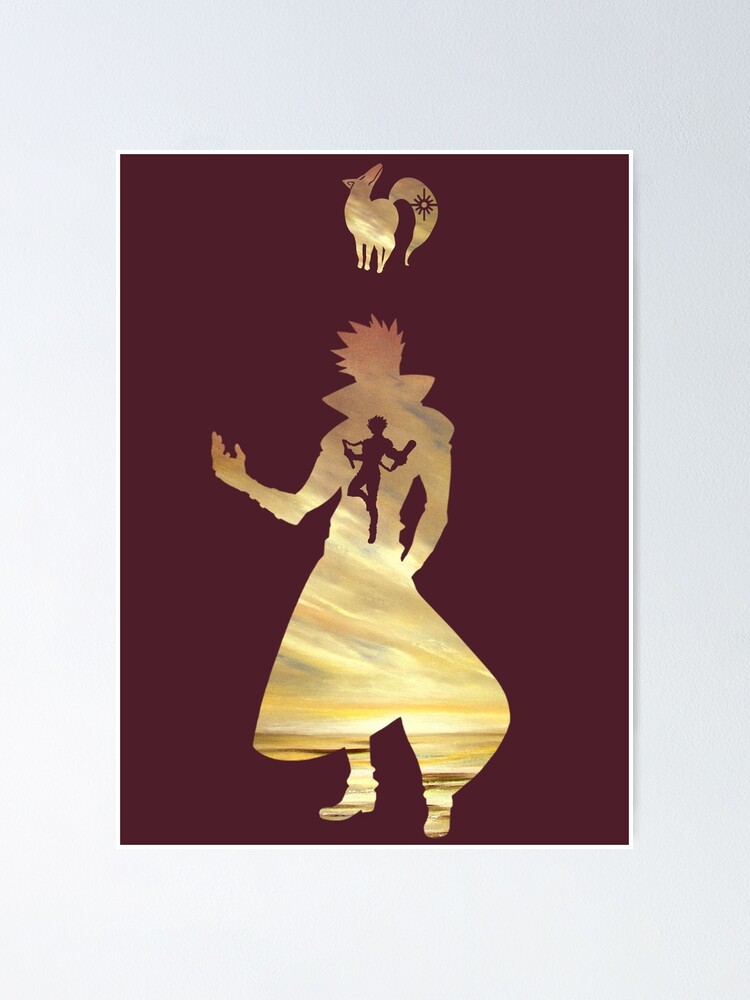 "Ban The Fox Sin -Seven Deadly Sins" Poster for Sale by Blason | Redbubble