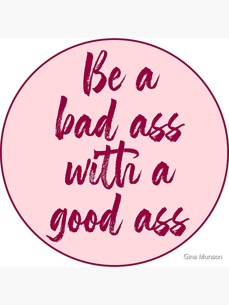 Bad Ass Poster For Sale By G2munson Redbubble