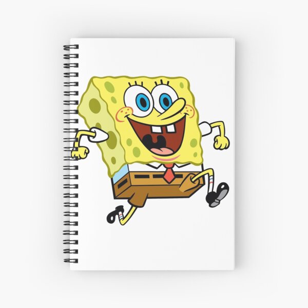"Spongebob" Spiral Notebook for Sale by HDPR | Redbubble