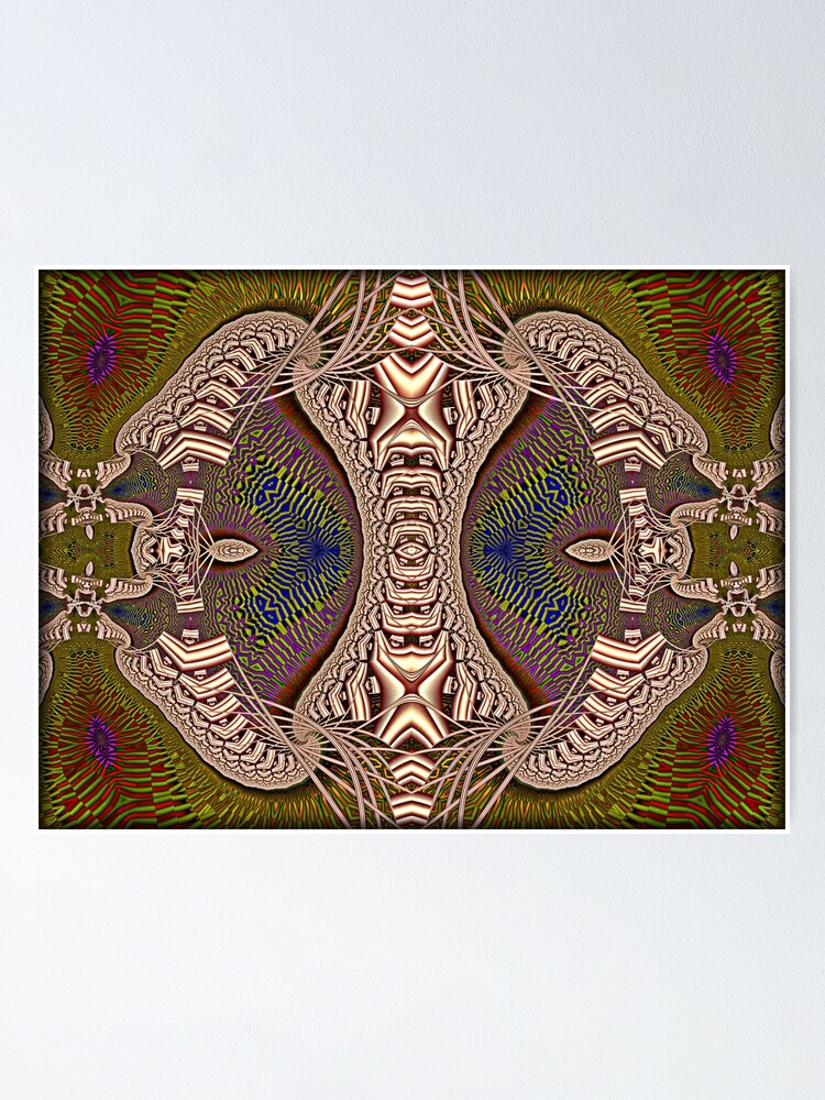 "Detailed Anomaly..." Poster by Magifractals | Redbubble