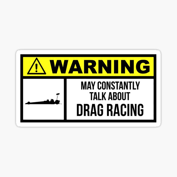 Drag Racing Stickers | Redbubble
