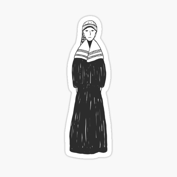 "St. Bernadette" Sticker for Sale by Ccorbin2 | Redbubble