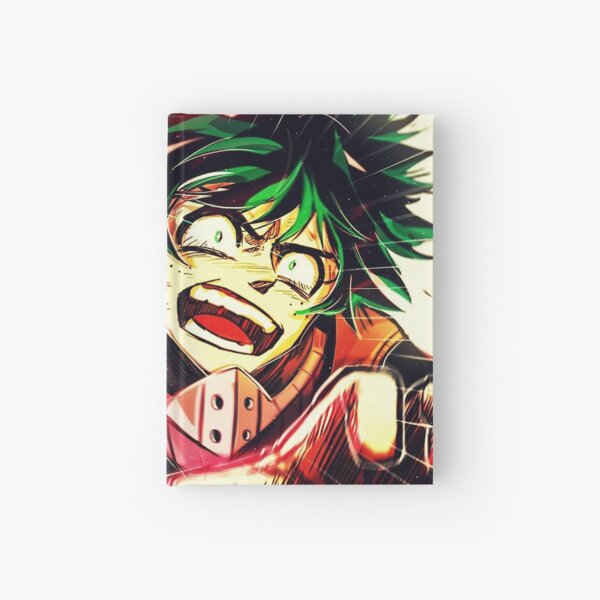 Deku Smash Hardcover Journals | Redbubble