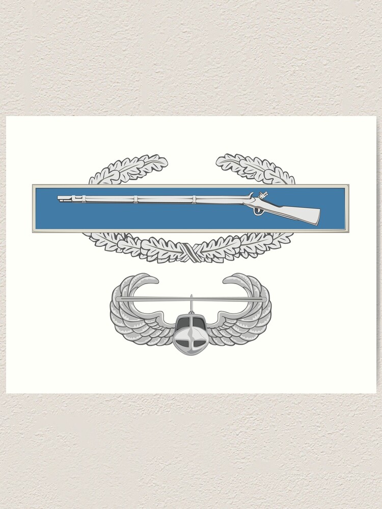 "Combat Infantry Badge (CIB) and Air Assault" Art Print by jcmeyer ...