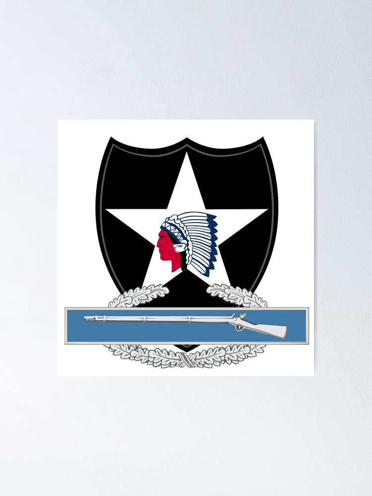 "2nd Infantry Combat Infantry Badge (CIB)" Poster for Sale by jcmeyer ...