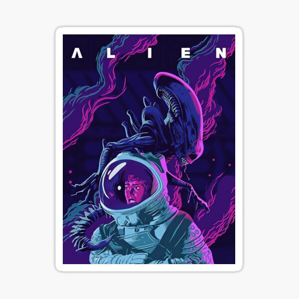 Alien Movie Stickers | Redbubble