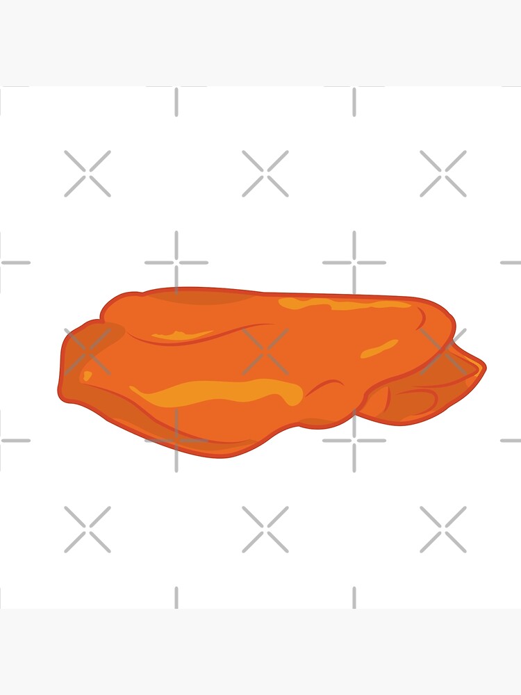 "Chicken Wing Flat" Poster for Sale by thingonstairs | Redbubble