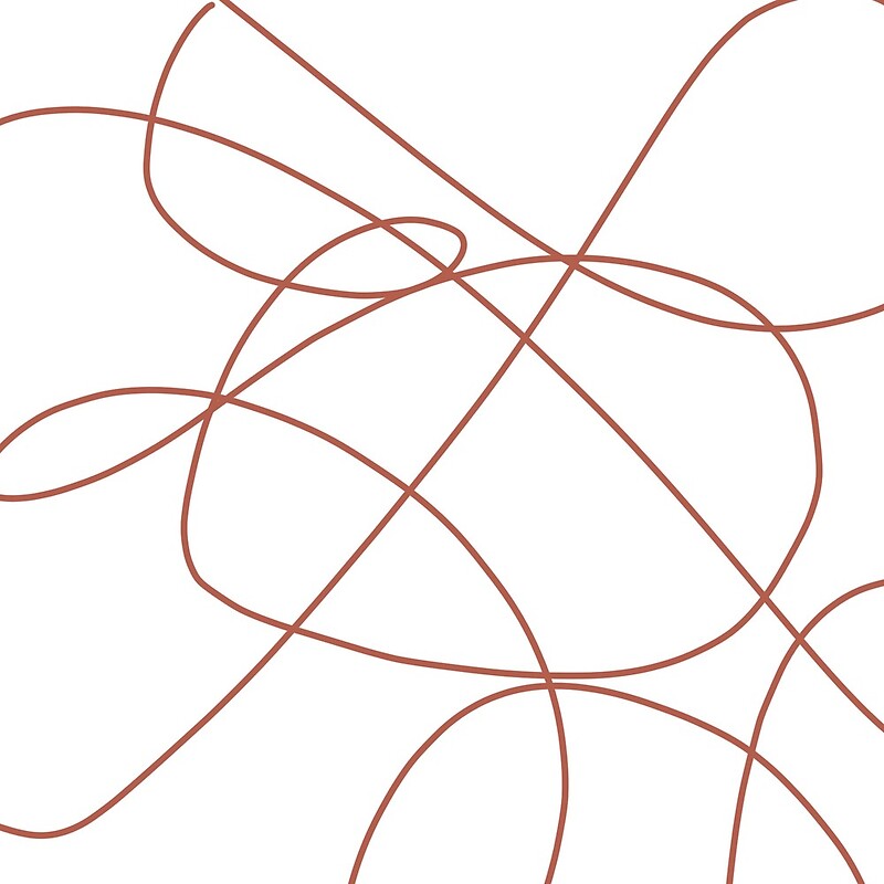 "Rust Line Work" by ssarahalbanesee | Redbubble