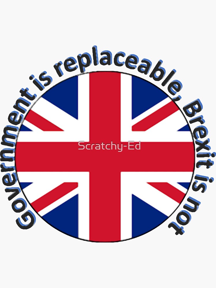 "Union Brexit" Sticker for Sale by Scratchy-Ed | Redbubble
