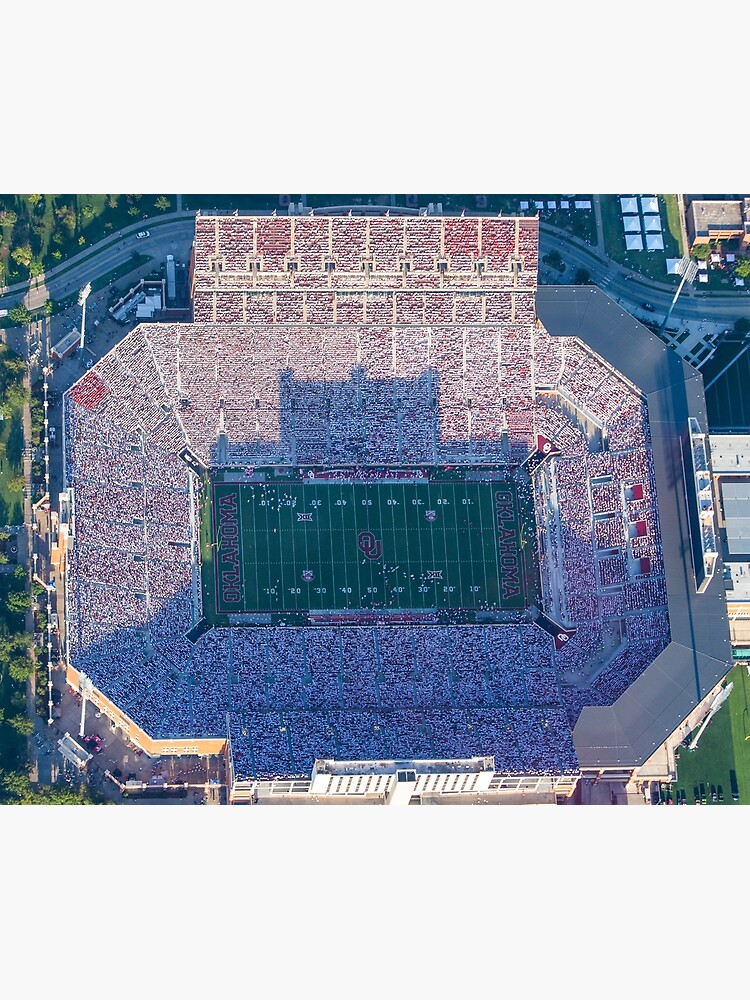 "OU Football stadium" Art Print by cmepes | Redbubble