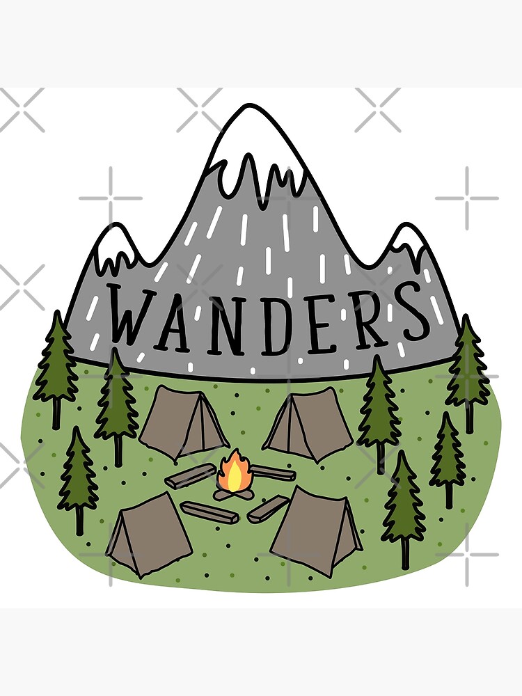 "Wanders WildLife Camping Trip " Poster by TonySpencer | Redbubble
