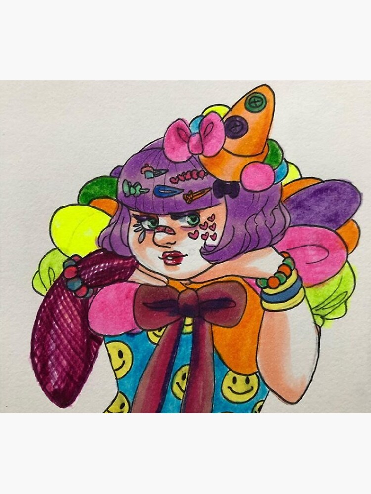 "Clown (Decora Style)" Poster by SmolArtDork | Redbubble