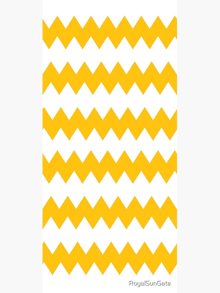 "Yellow Chevron Pattern " Poster for Sale by RoyalSunGate | Redbubble