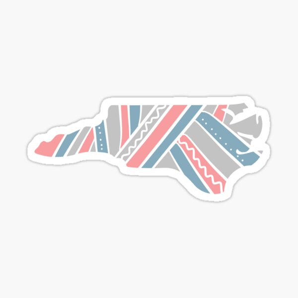 "North Carolina State " Sticker by MaddieandRenee | Redbubble