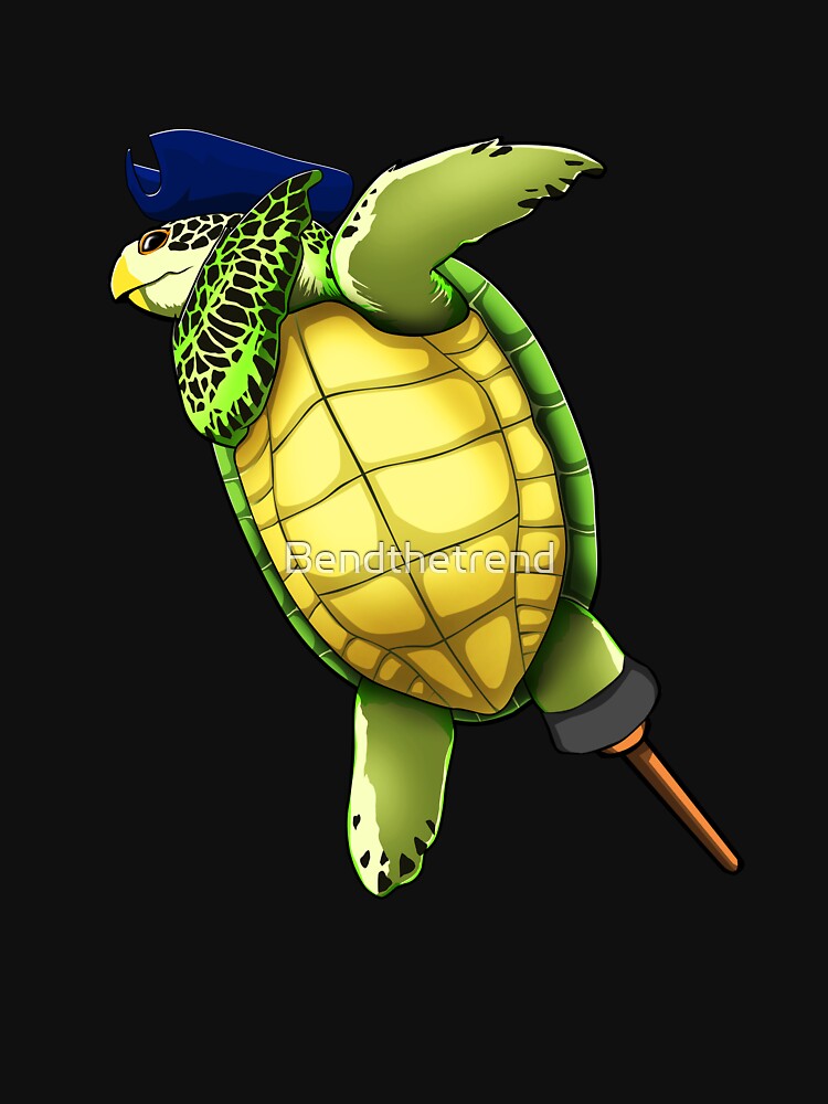 "Pirate Sea Turtle Dab Viking Novelty Halloween" T-shirt by ...