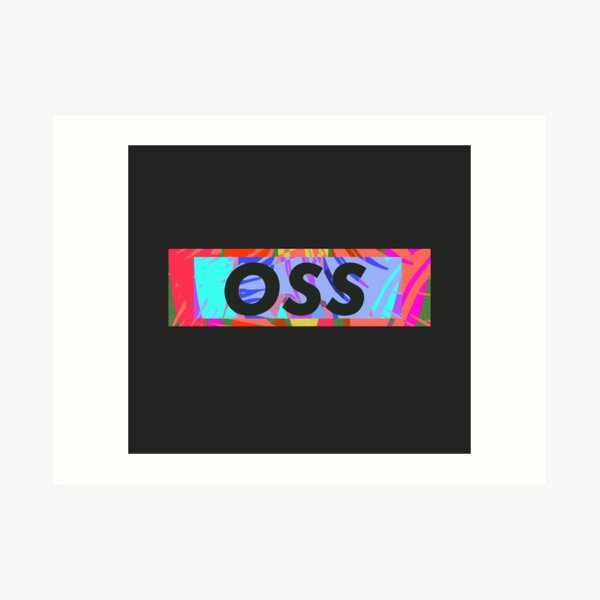 "Jiu Jitsu Oss Design Colorful BJJ Oss Design" Art Print by CreaTeePH ...