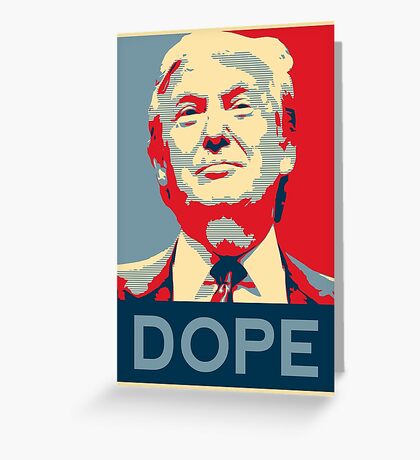 Donald Trump: Greeting Cards | Redbubble