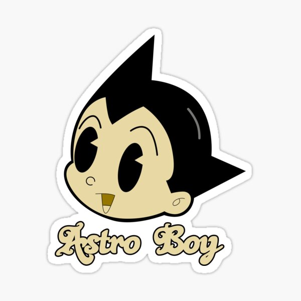 "Astroboy Classic Retro Astro Boy" Sticker by LoverDj | Redbubble