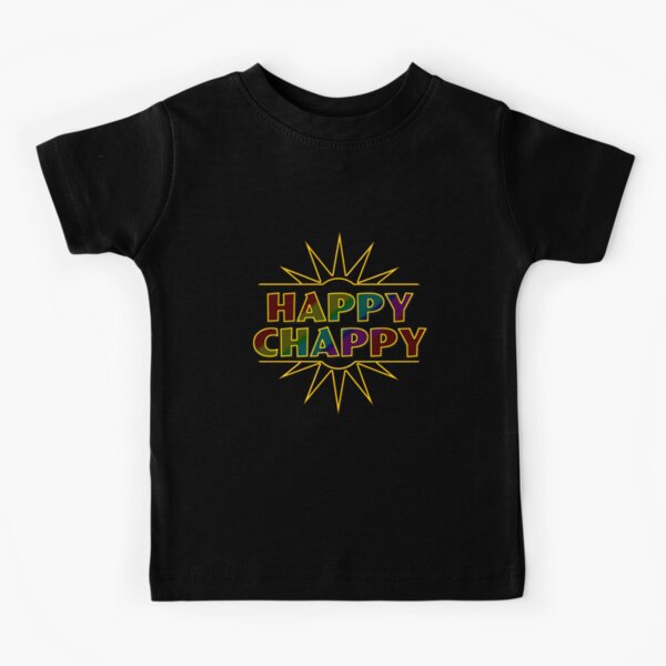 "Happy Chappy" Kids T-Shirt for Sale by Gravityx9 | Redbubble