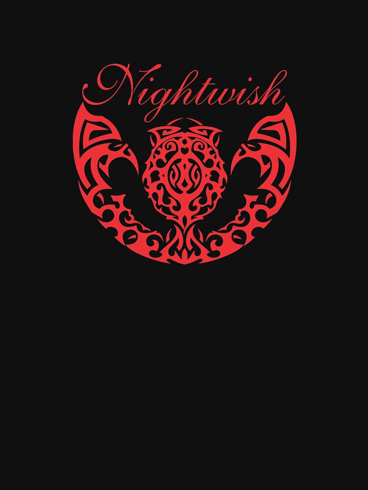 "nightwish " T-shirt for Sale by pailt | Redbubble | nightwish t-shirts ...
