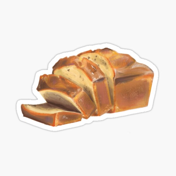 "Banana Bread" Sticker by Tudoumei | Redbubble