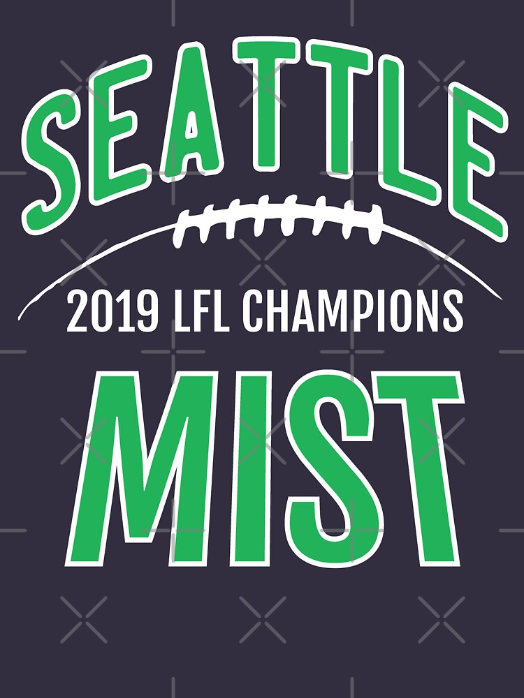 "Seattle Mist Champions 2019" T-shirt for Sale by getpressedshirt ...