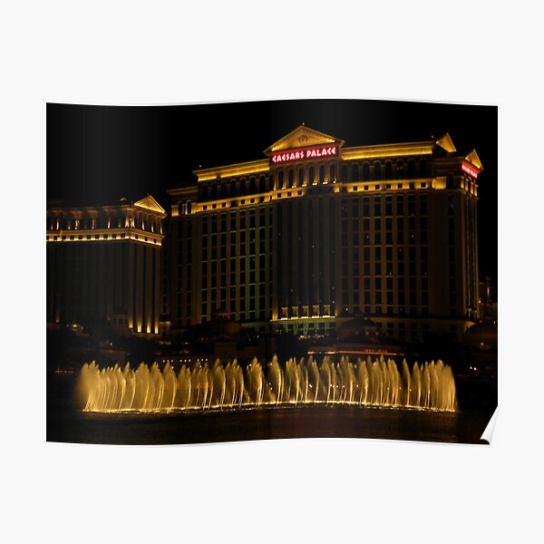 "Caesars Palace" Poster for Sale by artisandelimage | Redbubble