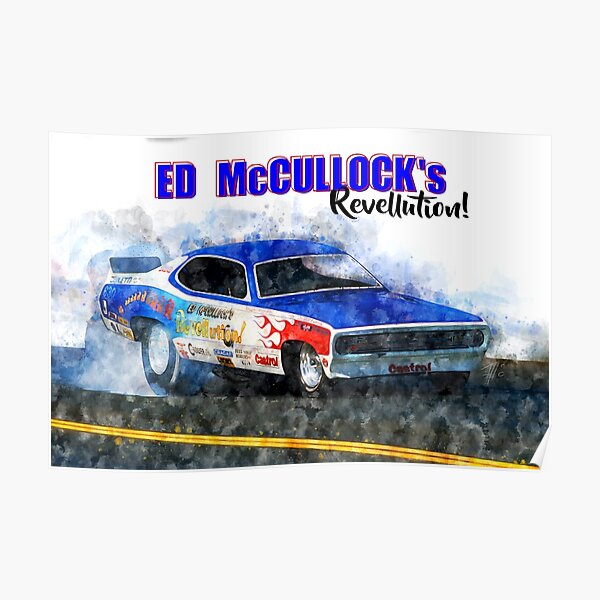 "Ed McCulloch Revellution" Poster by theodordecker | Redbubble