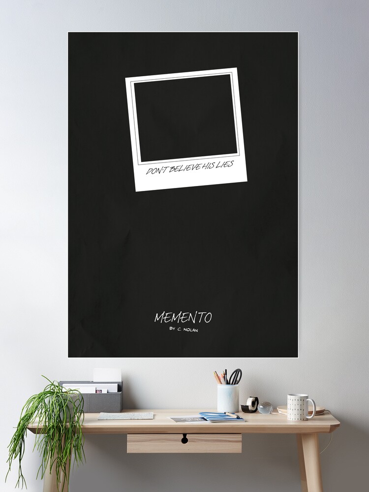 Memento Minimalist Poster